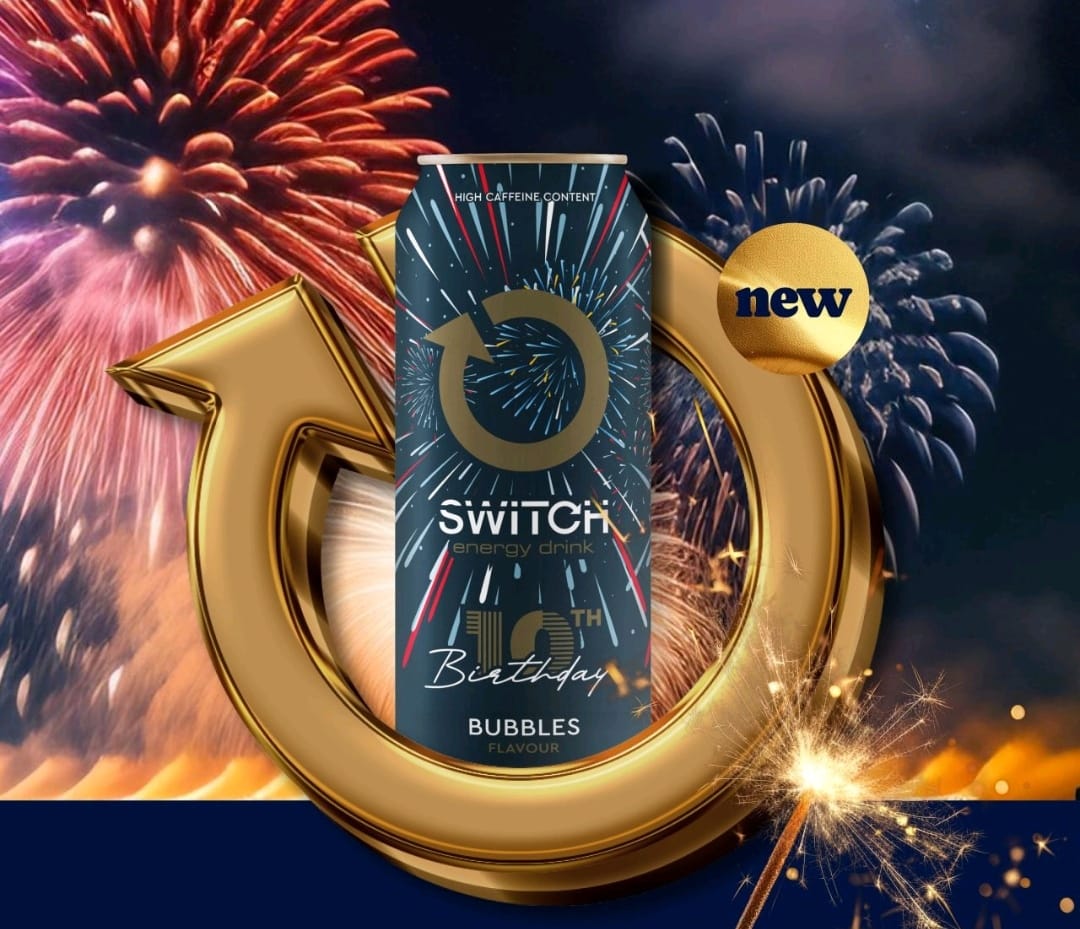 Switch Energy Drink celebrates a Decade of Energy - Pat on Brands